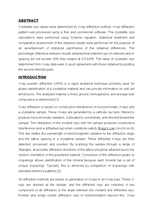 exploring the crystal structure of fe2o3 through x ray diffraction ...