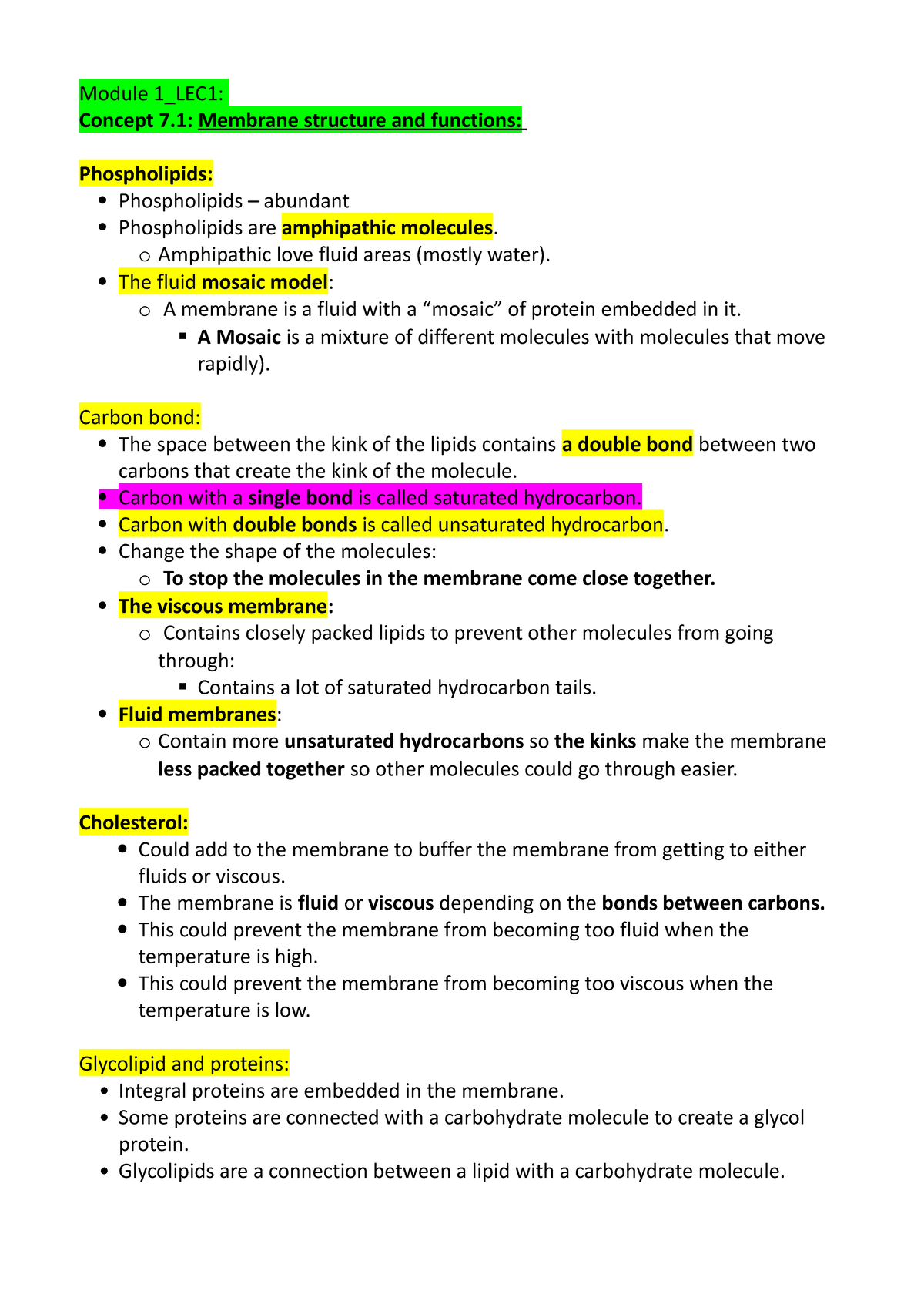 Revision 1 - Module 1 summary notes - Module 1_LEC1: Concept 7 ...