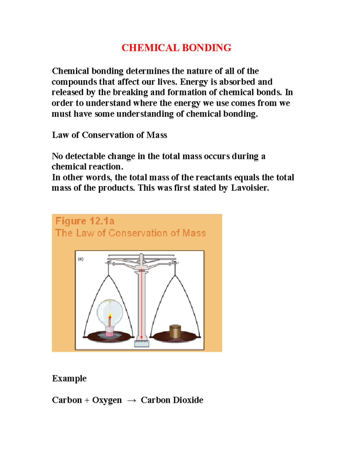 Ch12 Chemical Bonding - /math-physique/Physics - CHEMICAL BONDING ...