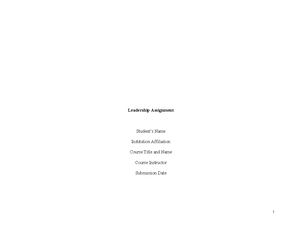 Leadership Competencies in Education - an Leadership Competencies in ...