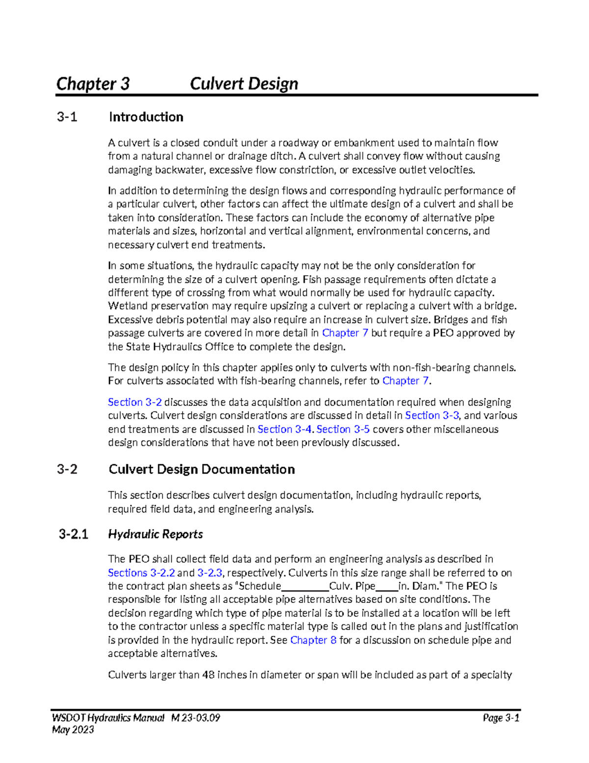 Chapter 3 culvert - Highway geometric design - Studocu