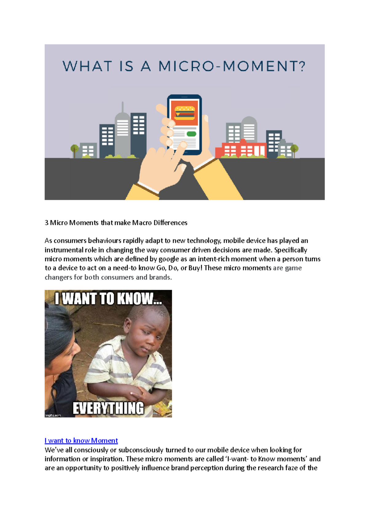 3 Micro Moments that make Macro Differences - Specifically micro ...