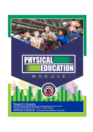 Module 1 OF 2 PE AND Health 12 WEEK 1 Dances - PE AND HELTH 12 Module 1 ...