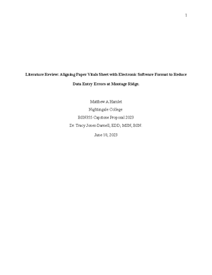 BSN 355 Hallmark Assignment - Hallmark Paper Hailey Fullmer Nightingale ...