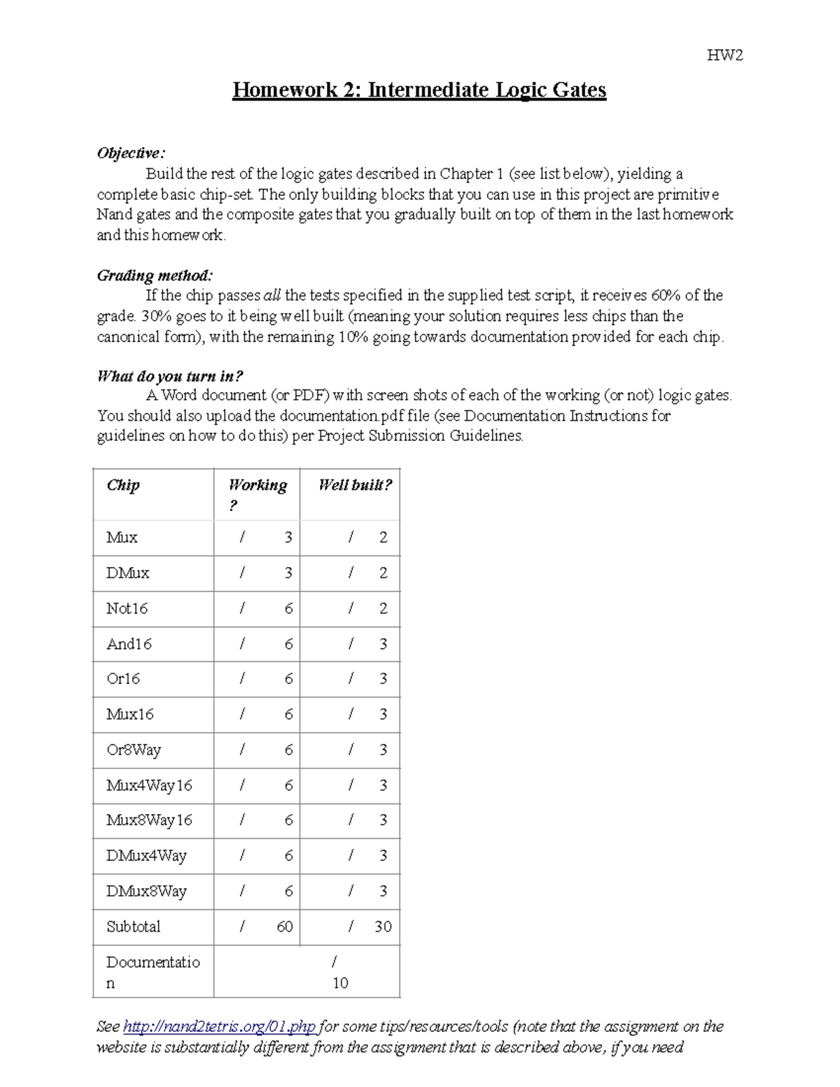 Homework 02 - Code - Homework 2: Intermediate Logic Gates HW Objective ...