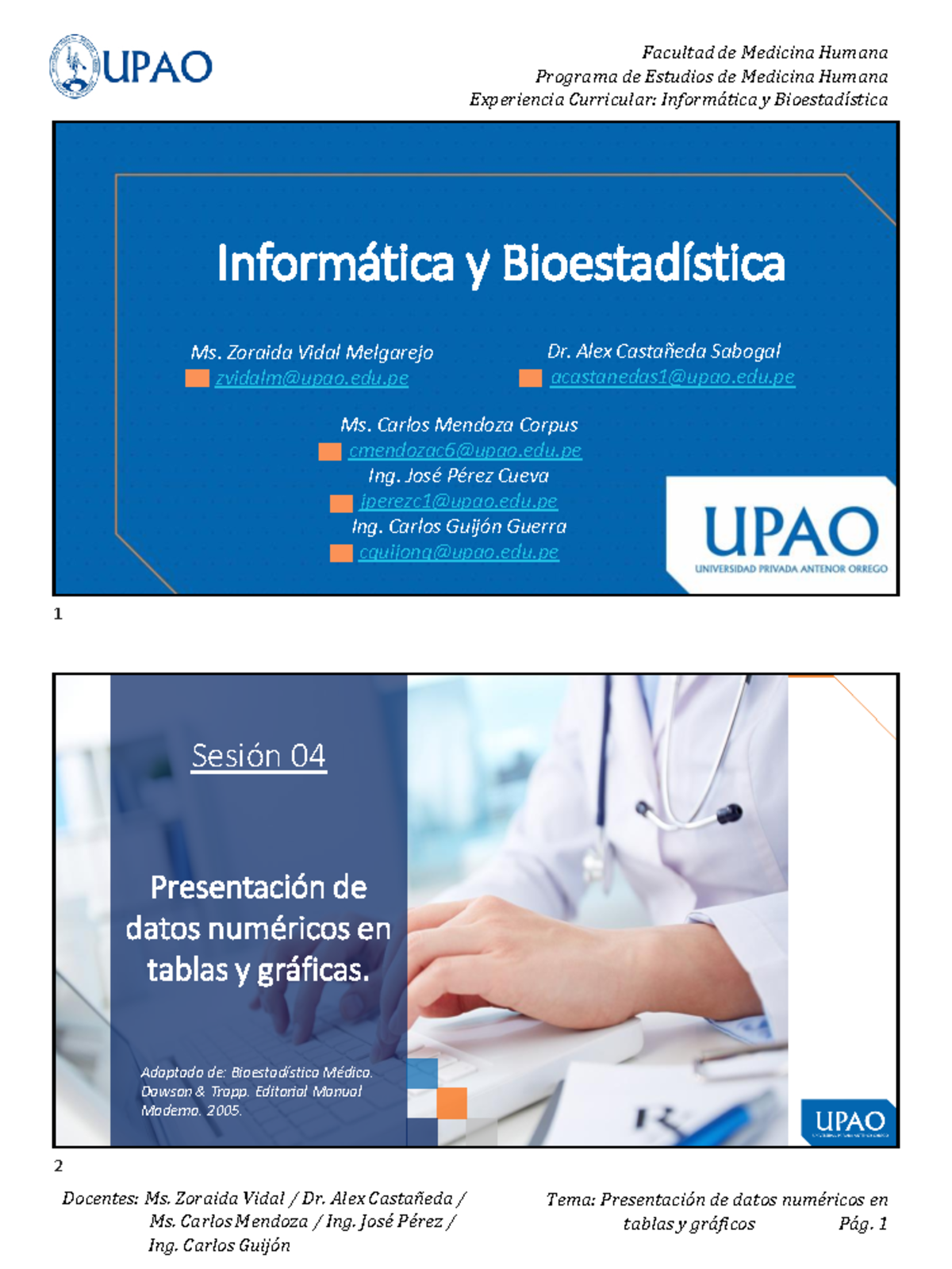 T04 U1 Presentación de datos numéricos en tablas y gráficos - Tema ...