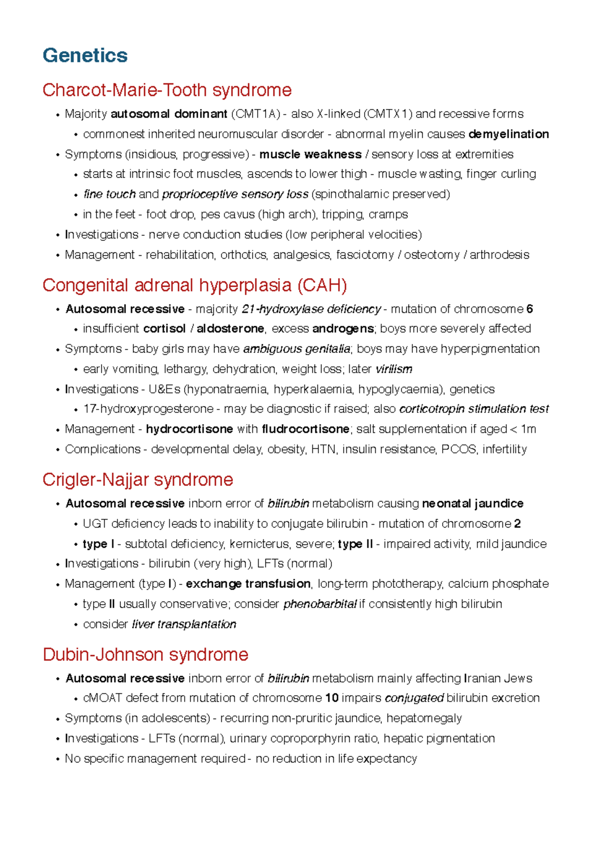 Genetics - Genetics!! Charcot-Marie-Tooth syndrome! - Majority ...