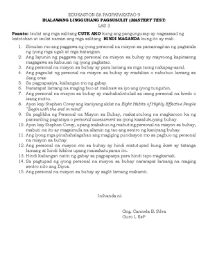 Lesson Plan sa produksyon (Auto Recovered) - Lesson Plan School DON ...