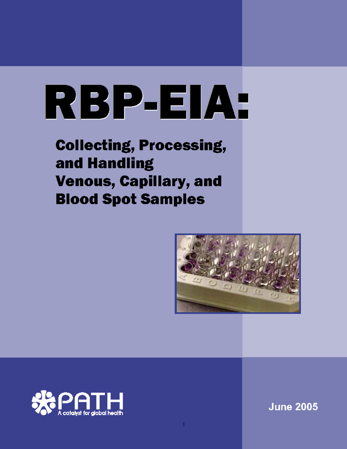 TS rbp-eia blood collct - 1 RR RBBBPPP-EEEIIIAAA::: Collecting ...