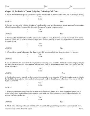 Module 2 Quiz and Solutions - Module 2 Introducing Financial Statements ...