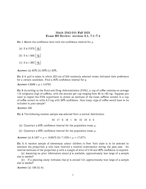 MATH 3342 Chapter 8 Notes - Math 3342-011 Spring 2021 1.(Section 8 ...