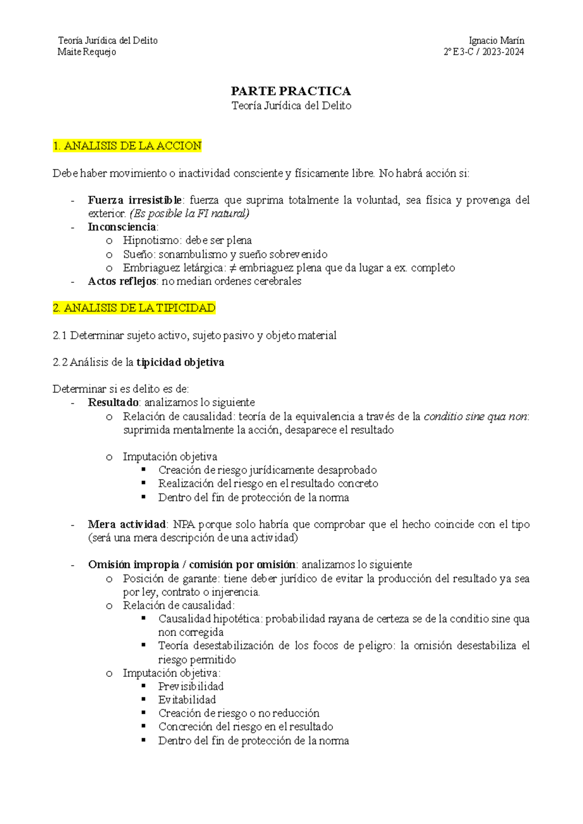 Parte Practica TJD GG - Maite Requejo 2º E3-C / 202 3 - 2024 PARTE ...