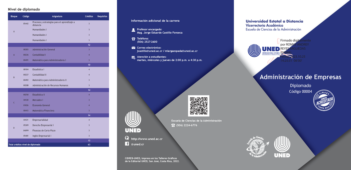 Plan estudios - Plan estudio - CIDREB-UNED, impreso en los Talleres ...