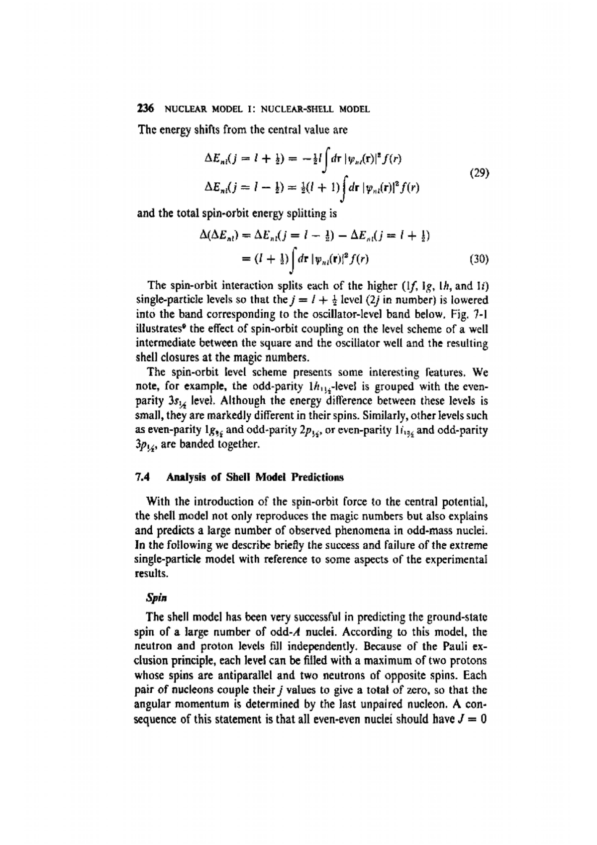 Analysis of shell model predictions - Masters of science PHYSICS - Studocu