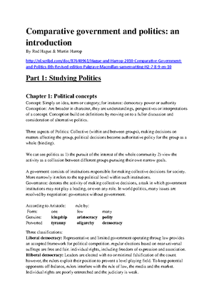 Essential of comparative politics with cases - In the politics ...