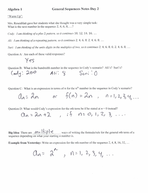 Lesson-2-5 College Algebra - Notes for Lesson 2-5: Literal Equations ...
