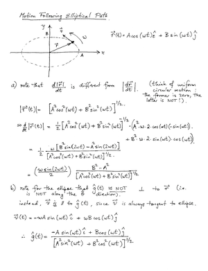 PS1 - problem set 1 assignment - Problem Set 1 Physics 1116 : Due Friday, 09/01/ Please write ...