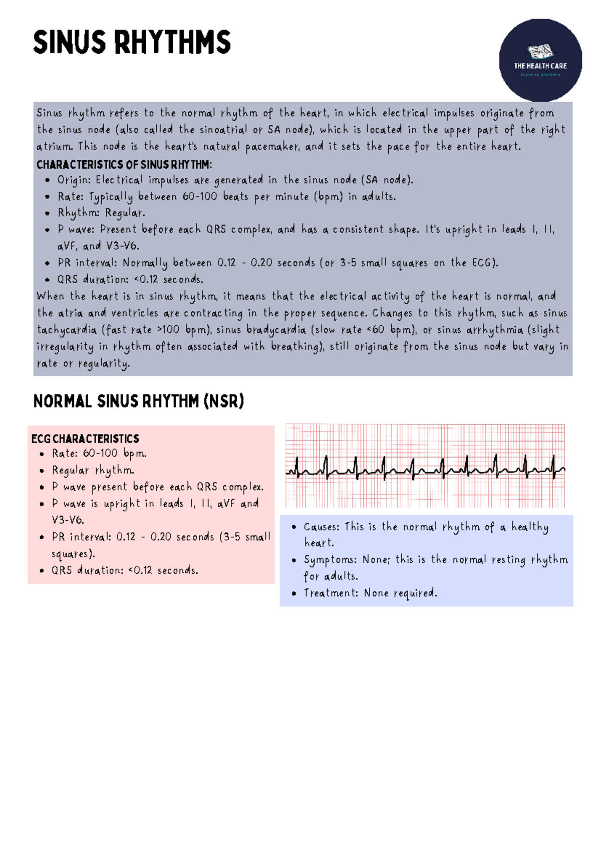 Sinus rhythms ee571c34-5694-4260-85e8-70c015548467 - Sinus rhythm ...