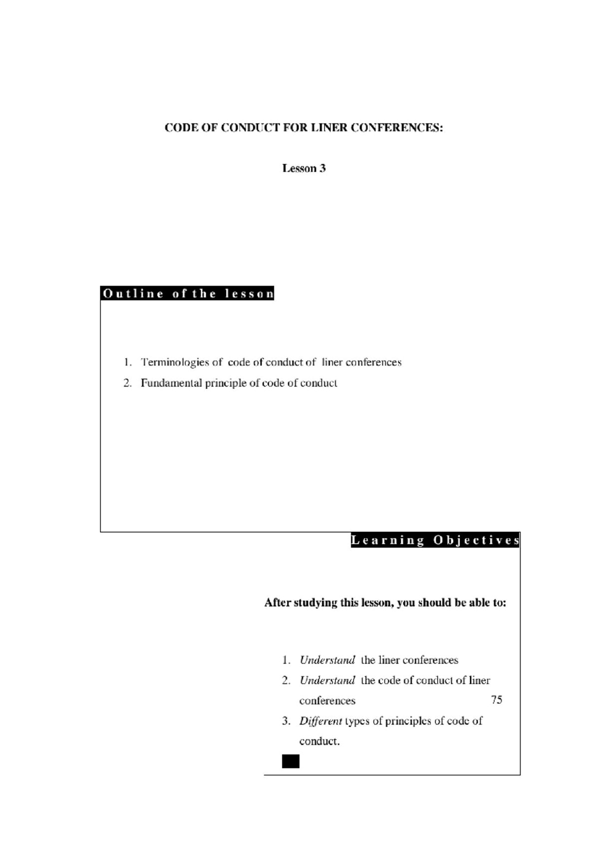 CODE OF Conduct FOR Linear Conference - International Marketing ...