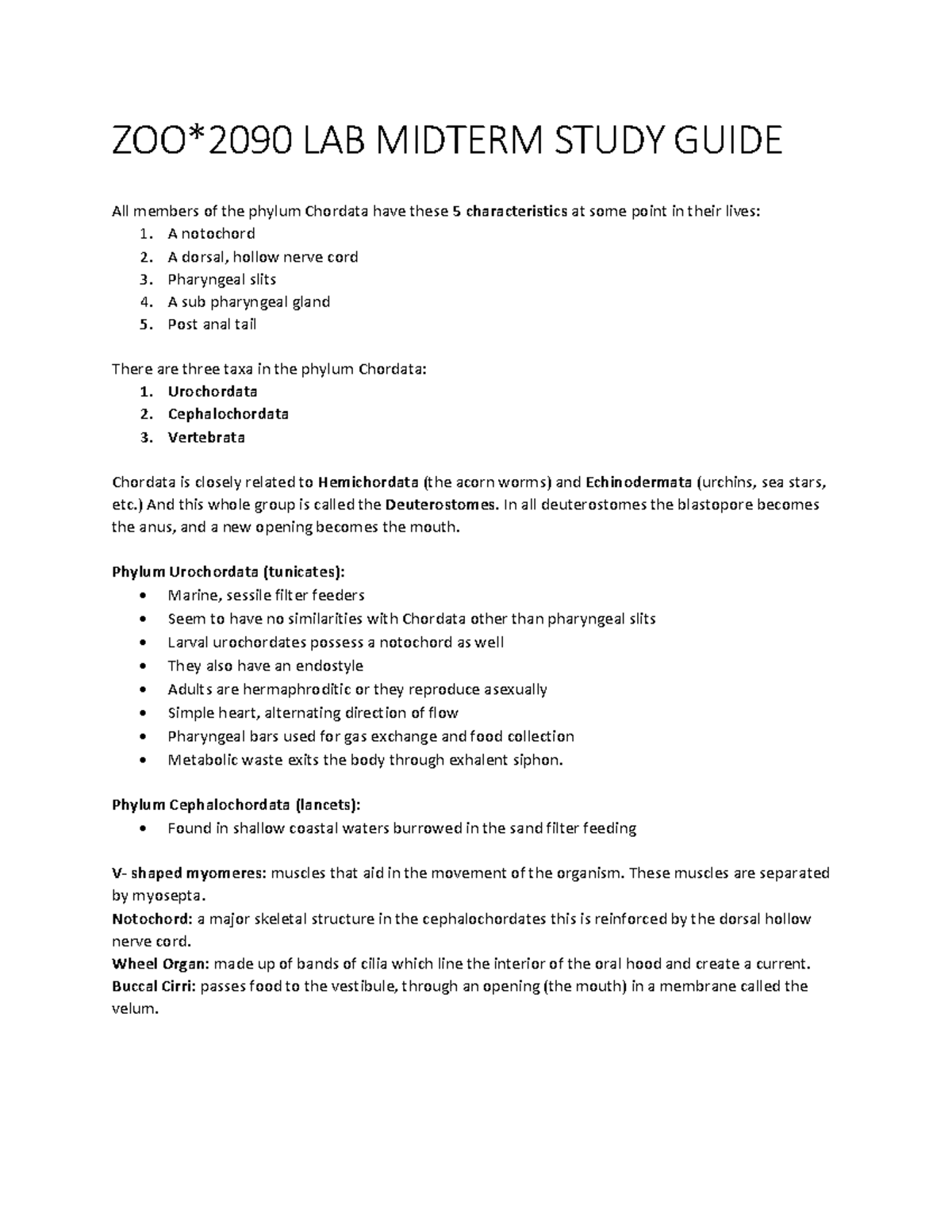 Lab midterm study guide - Warning: TT: undefined function: 32 Warning: TT: undefined function ...