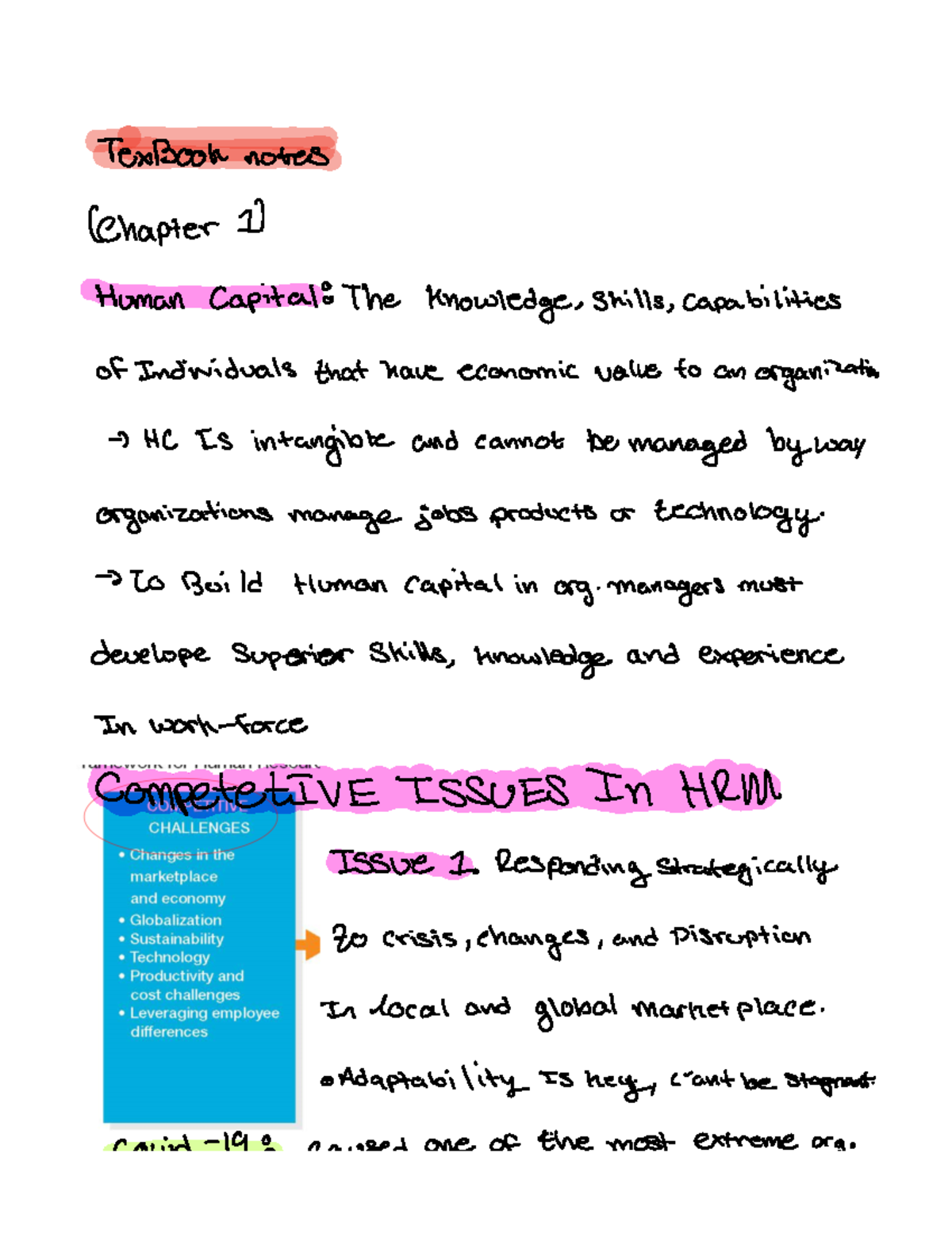 Hr midterm - chapter 1-3 - BU354 - Studocu