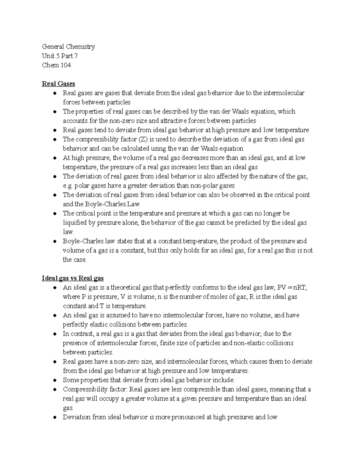 General Chemistry Unit 5 Part 7 Chem 104 - General Chemistry Unit 5 ...