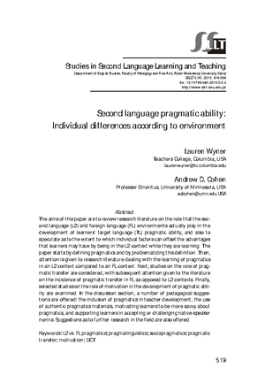 Q1 W4 Transition Signal - La Castellana National High School LESSON ...