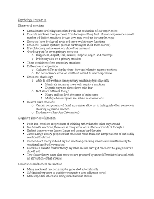 Chapter 3 Biological Psychology - Chapter 3: Biological Psychology ...