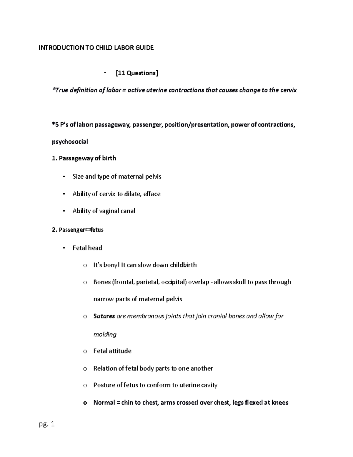 Introduction To Child Labor Guide - INTRODUCTION TO CHILD LABOR GUIDE ...