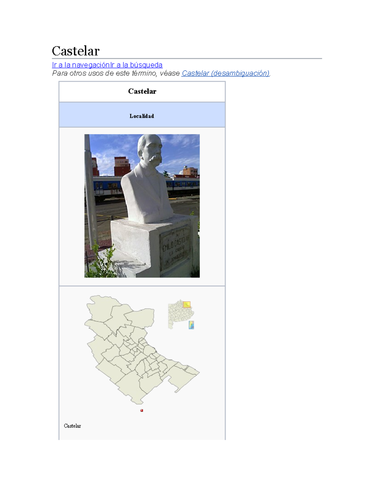 Castelar - apuntes - Castelar Ir a la navegación Ir a la búsqueda Para ...