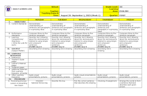 Italic-AND- Hypen - Lesson plan - A Detailed Learning Plan Using ...