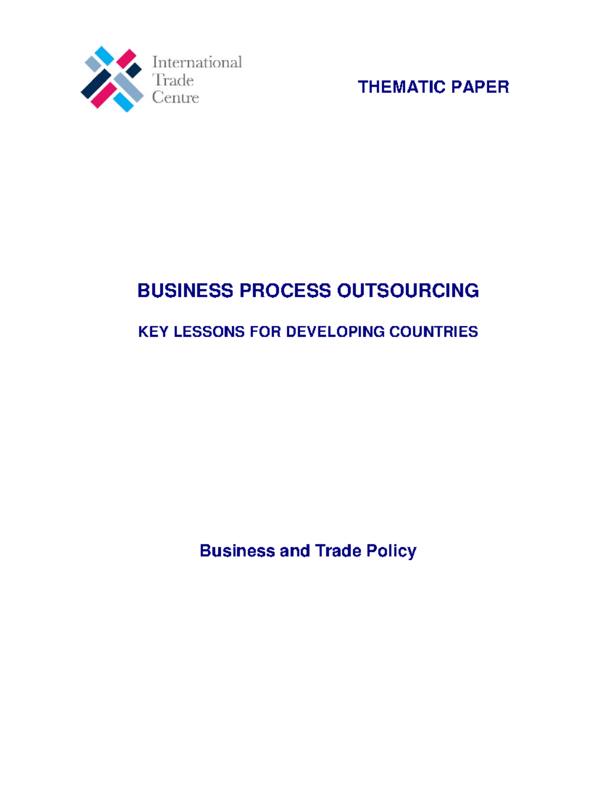 BPO Key Lessons - Business process outsourcing (BPO) is the practice of ...