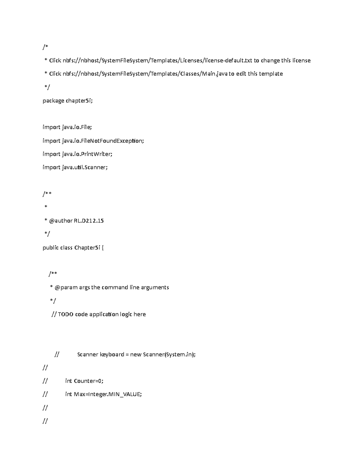 Chapter 5Java - Code for C++ - /* Click - Studocu