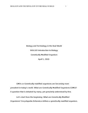 Bio Paper step 1 - Daniel - Innovations in Biology and Technology ...