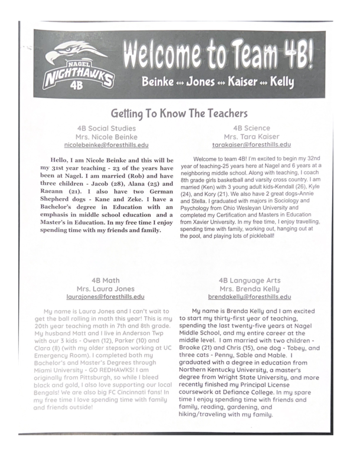 Welcome to Team 4B - samdofiwaisbaf asfj gasuigafak gsja uia gf ...