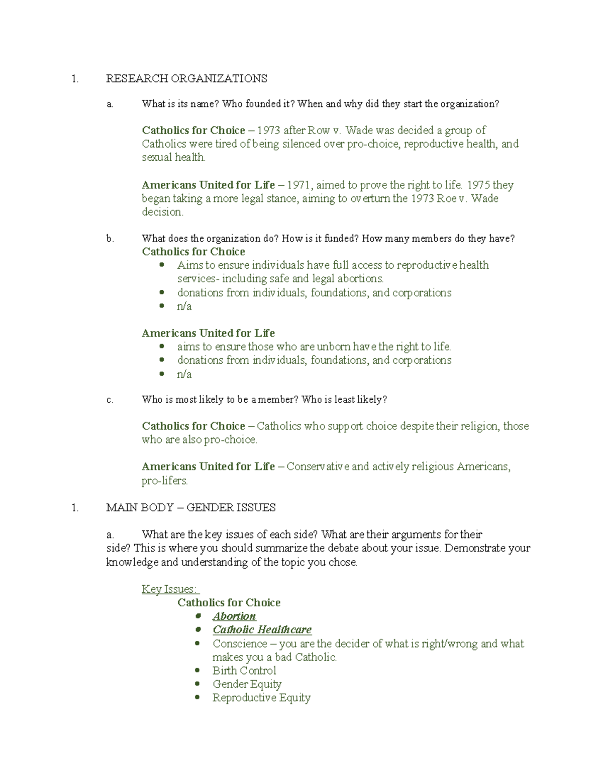 Internet Paper Research - 1. RESEARCH ORGANIZATIONS a. What is its name ...