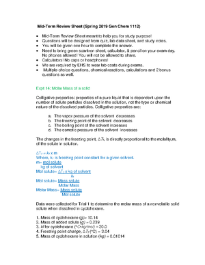 Reaction Rates Lab Report 3 - Reaction Rates Chem 1112 – 05 University ...