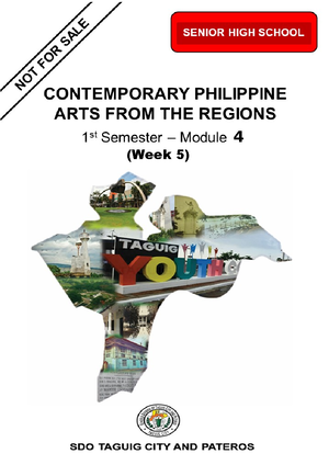 CPAR-WEEK-3 - CPAR - Contemporary Philippine Arts from the Region (Week ...