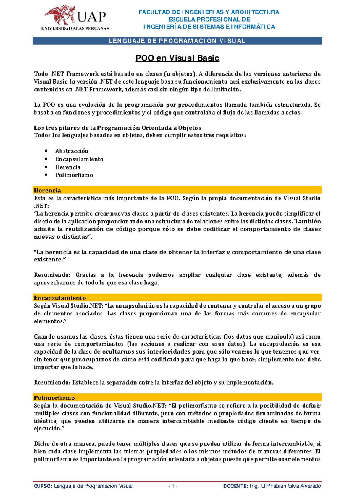 Introduccion-POO-en-Visual-Basic NET - ESCUELA PROFESI ONAL DE I NGENI ...