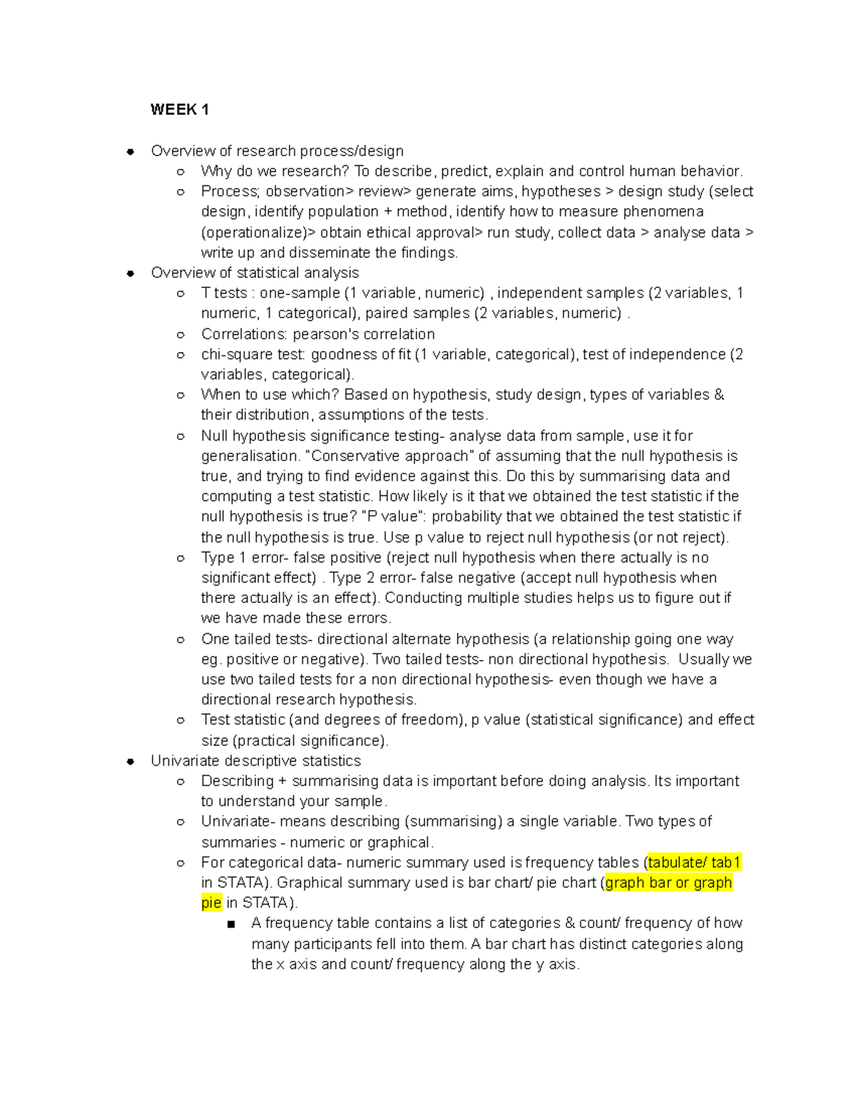 Lectures 2248 - Lecture notes 1-7, 11-12 - PSYU2248 - MQ - Studocu