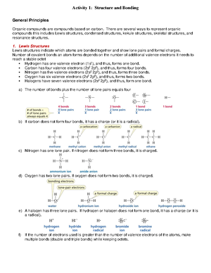 Acitvity 4 - Isomers & Stereoisomers - Activity 4 : Isomers General ...