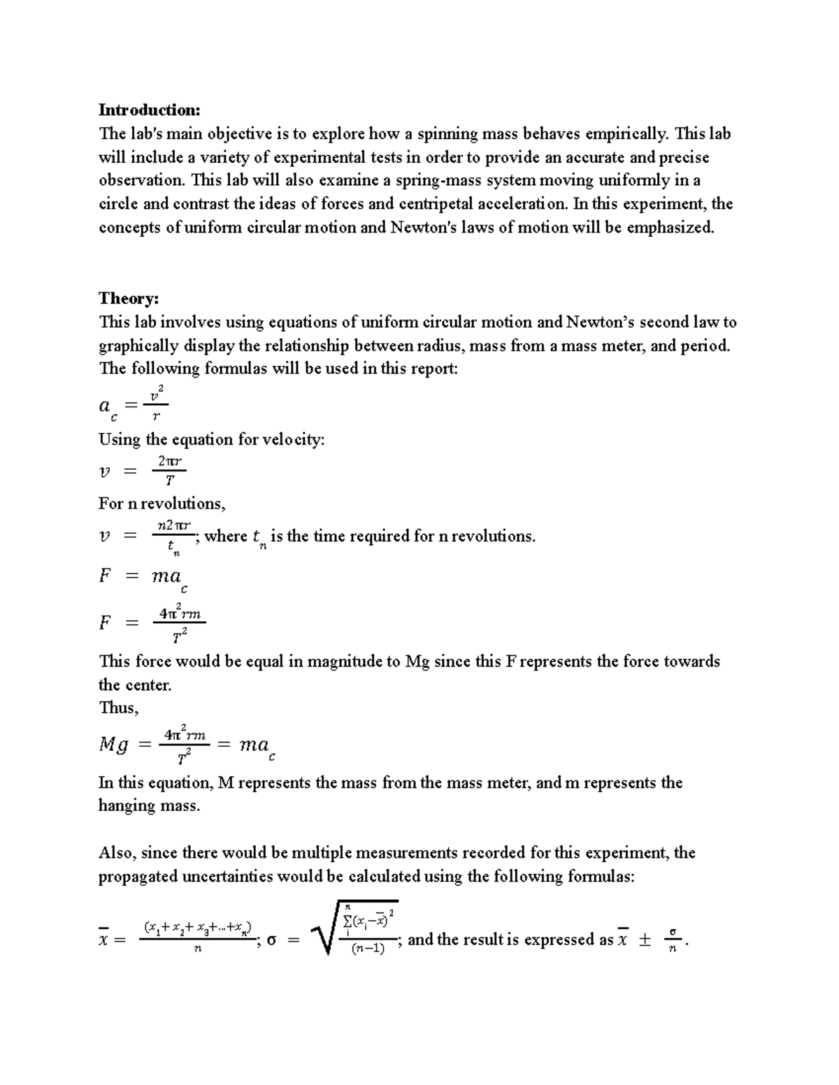 Lab 4 PCS211 - Lab report - Introduction: The lab's main objective is ...
