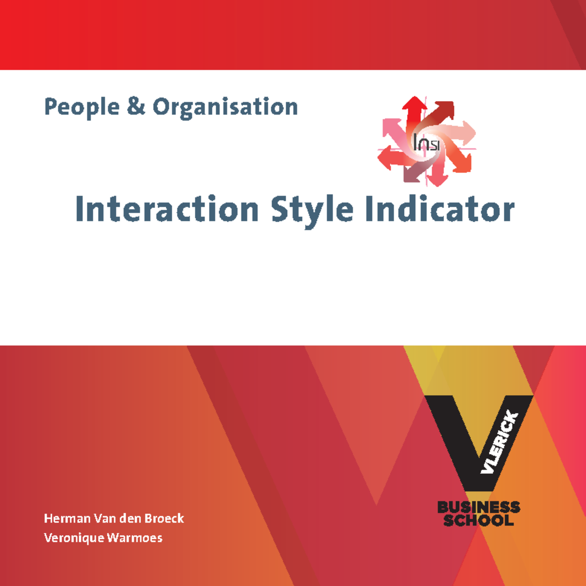 Insi en - boekje - Interaction Style Indicator People & Organisation ...