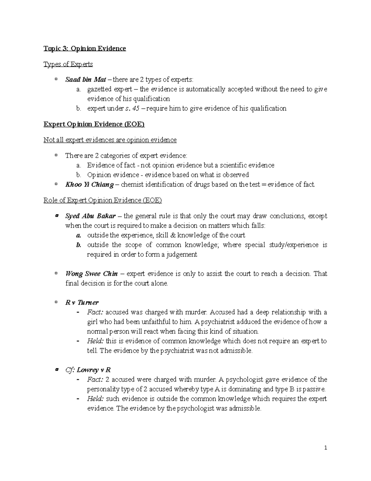 Written Notes Topic 3 - very useful for student to get extra knowledge ...