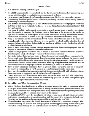 Lecture 6 Notes - Mark Lippincott - Lecture 6 Notes A. John Locke ...