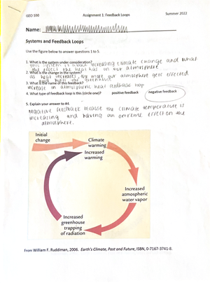 Assignment 10 Earthquakes and Earths interior - GEO 100 - GEO ...