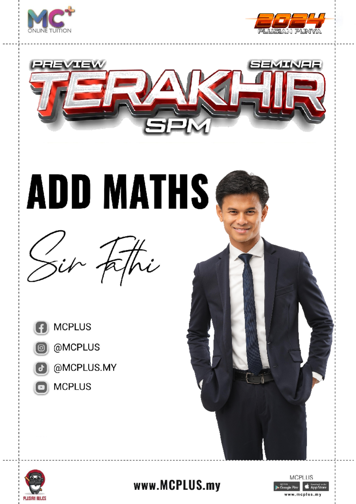 Preview Seminar Terakhir SPM ADD Maths MR Fathi 02 - Biar Salah Asal ...