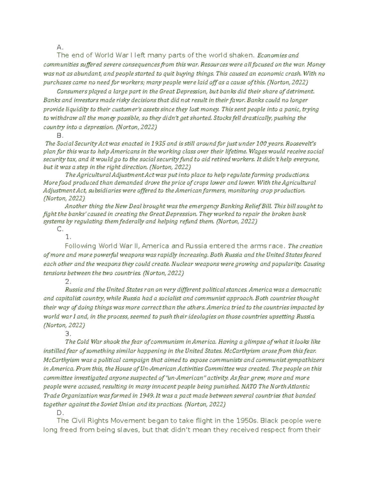 C121 Task 4 - Task 4 question findings and descriptions of answers - A ...