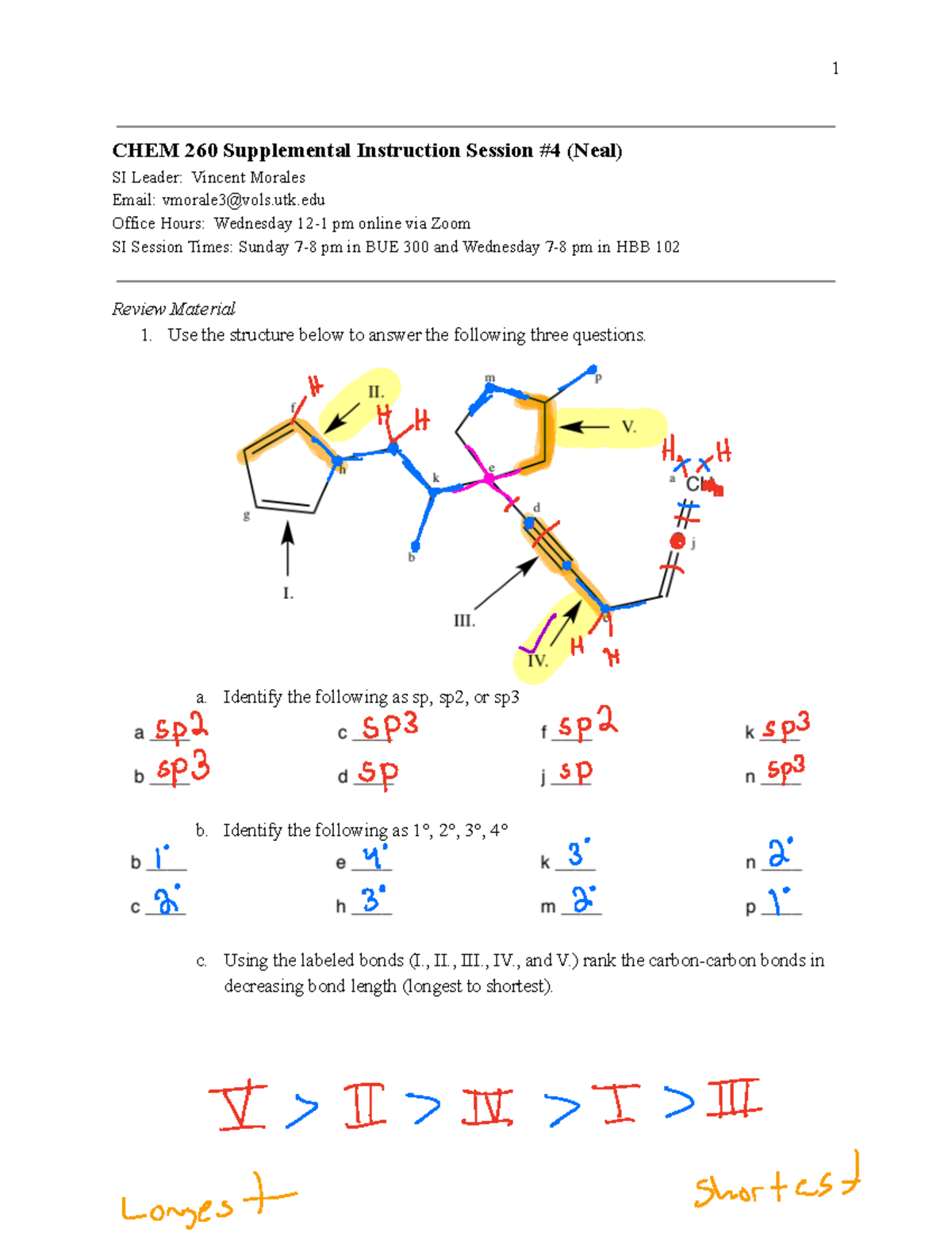 Session 4d KEY - Unit one practice material work - - Studocu
