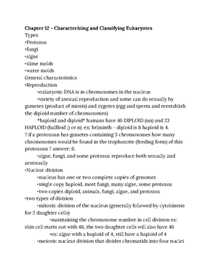 Microbiology Lecture Ch. 5 & 6 - Micro Lecture Chapter 5; 2/ 4 classes ...